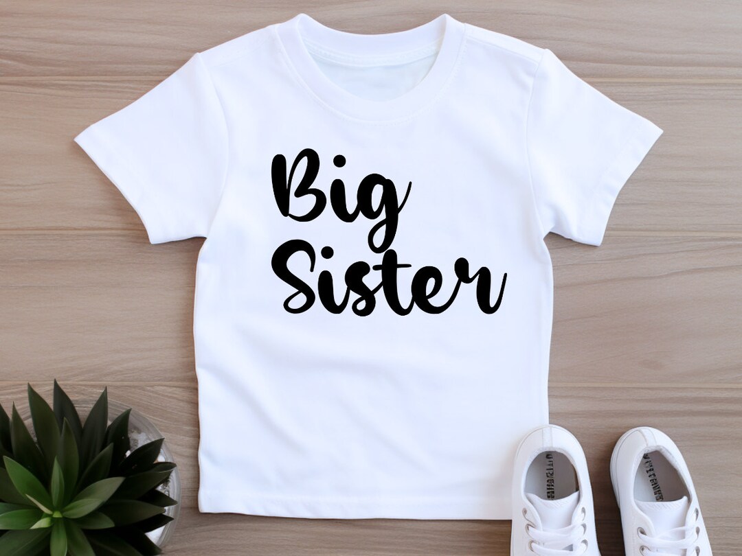 Big Sister SVG | Sibling SVG | Sister SVG | Big Sister Promotion Svg ...