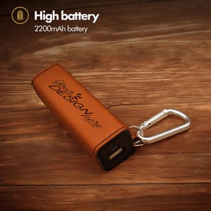Custom Engraved Power Bank Keychain – Portable Charger With Logo, USB ...