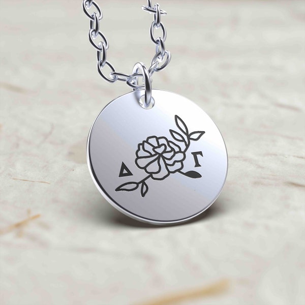 Delta Gamma Necklace - Etsy