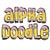 Orange Glitter Letters Png, Doddle Letters PNG, Glitter Png Letters ...
