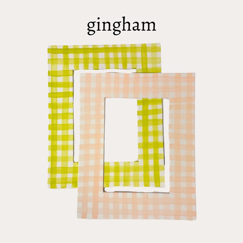 Custom Hand-painted 8x10 Mat for 5x7 Photo - Etsy