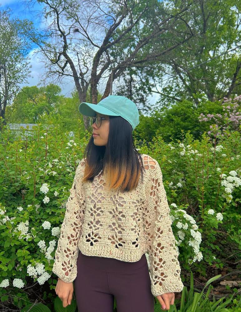 Flora Sweater Crochet Pattern - Etsy