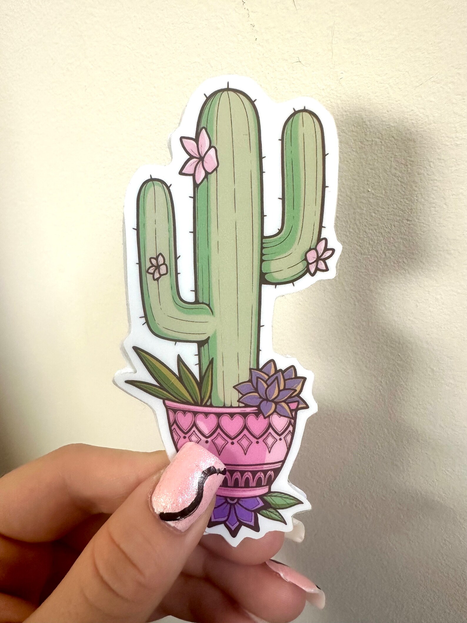 Cuctus Original Artwork Vinyl Sticker - Etsy
