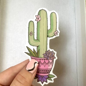Cuctus Original Artwork Vinyl Sticker - Etsy