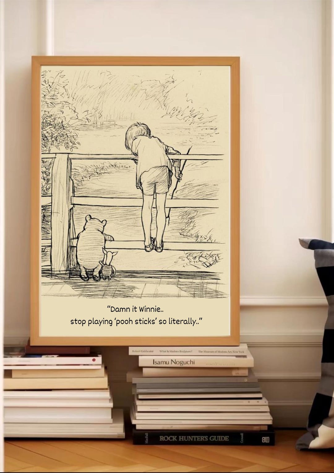 Damn It Winnie, Stop Playing Pooh Sticks so Literally / Winnie the Pooh ...