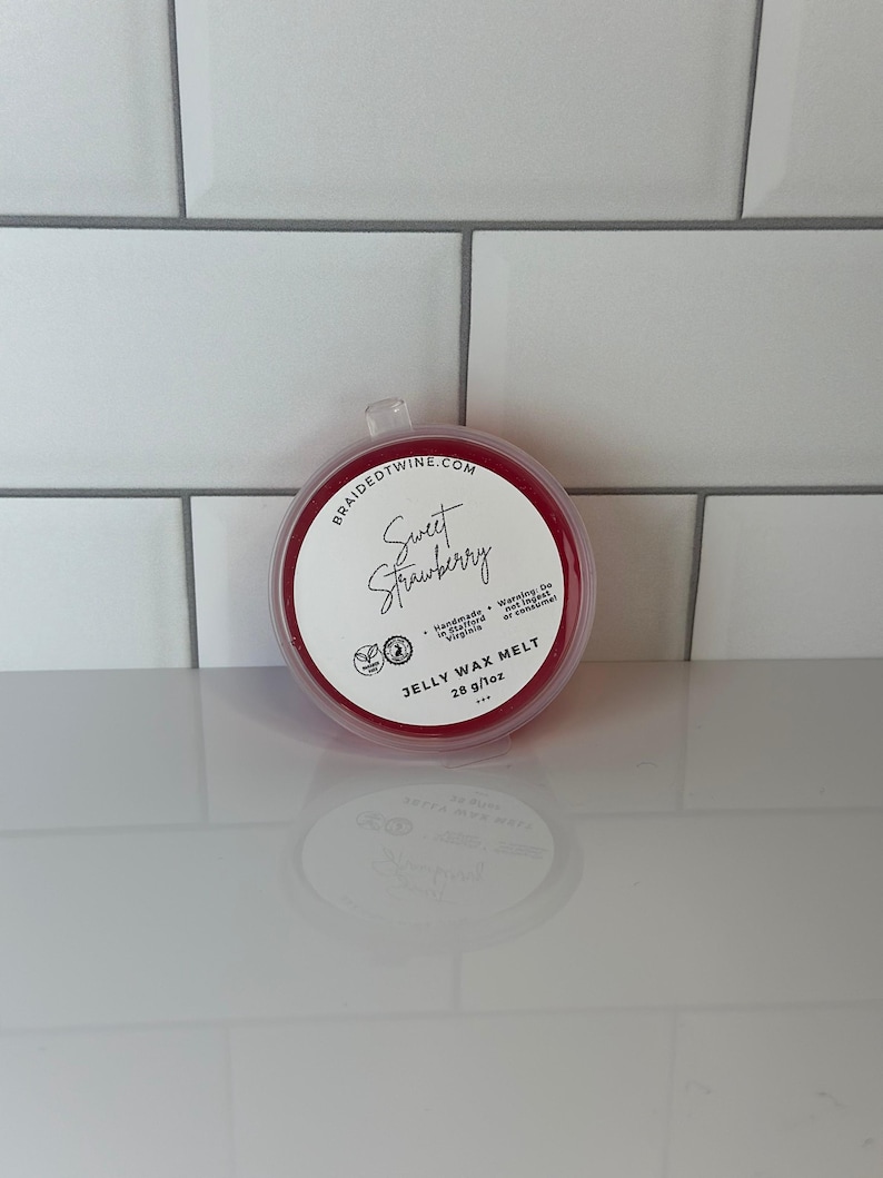 1oz Jelly Wax Melts - Long-lasting Premium Scents | Unique Translucent ...
