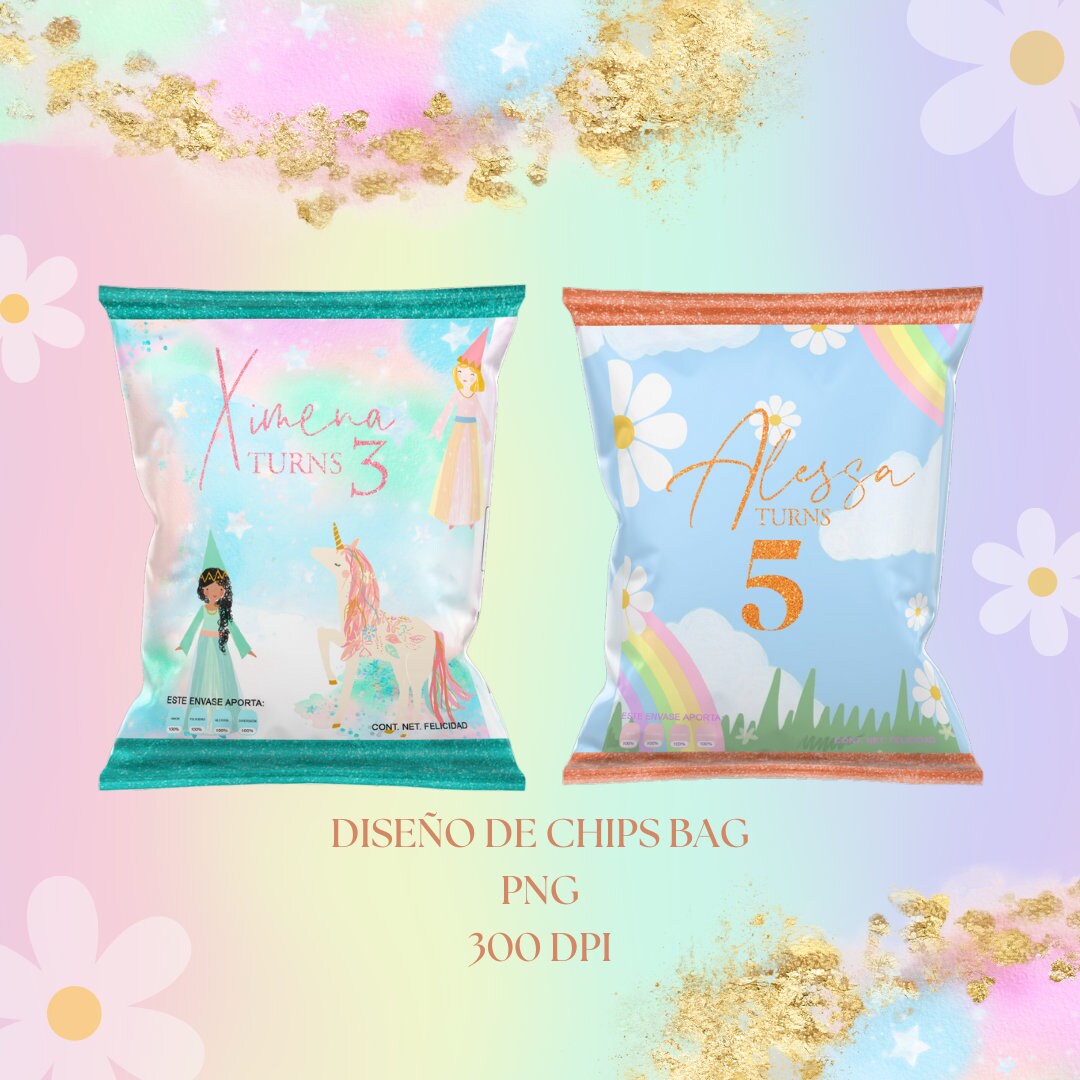Chips Bag, Kids Candy Bags, Kids Chip Bags, Girls Candy Bags, Children ...