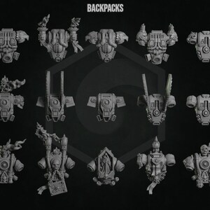 3d Printed Backpack Eternal Pilgrims Crusader Accessory Templar Upgrade ...