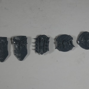 3d Printed Shield X 5 Primal Hounds Armor Upgrade Bits Conversion Bits ...
