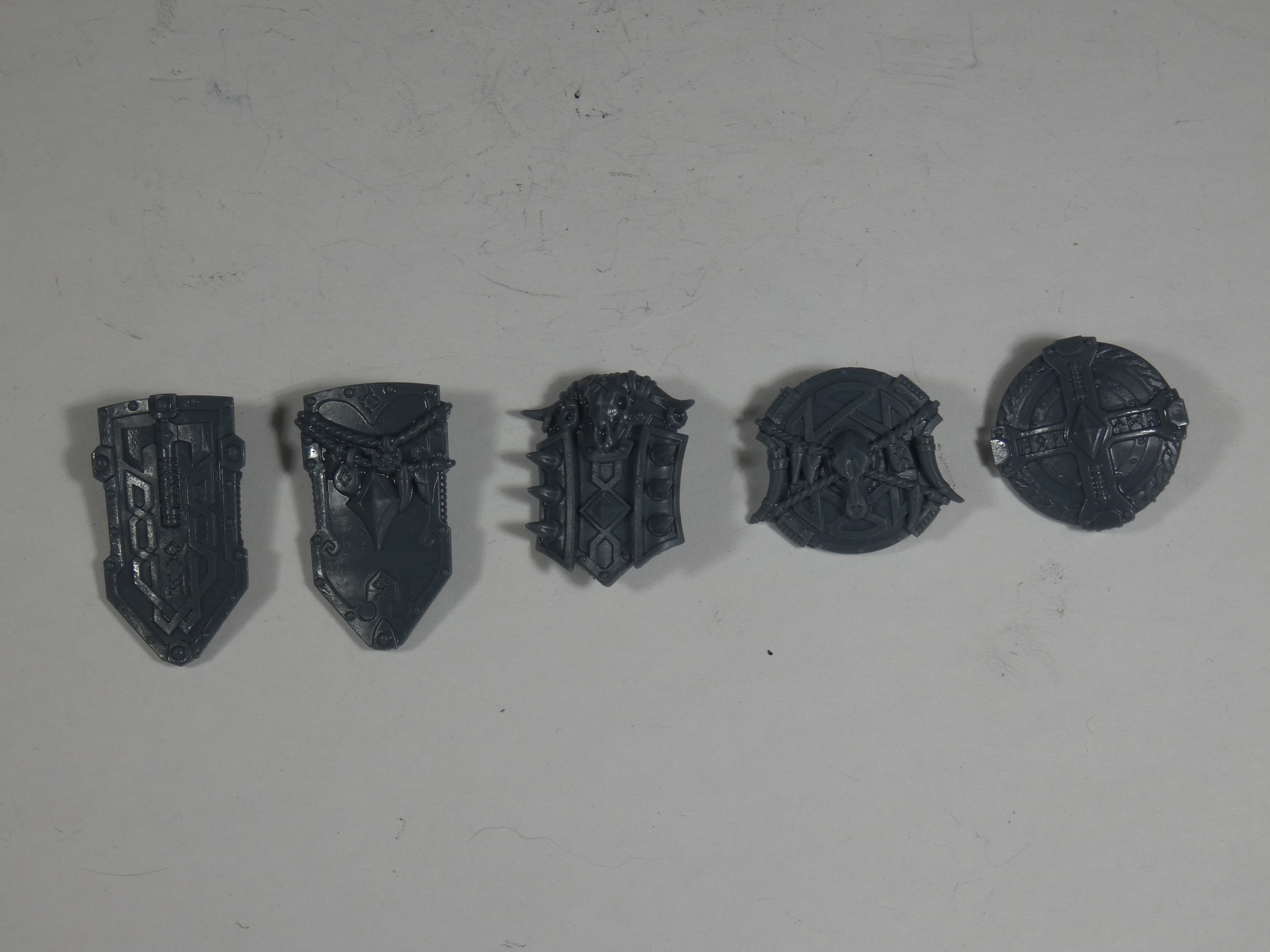 3d Printed Shield X 5 Primal Hounds Armor Upgrade Bits Conversion Bits ...