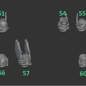 3d Printed Winged Helmets X 10 Eternal Pilgrims Templar Bucket Helmet ...