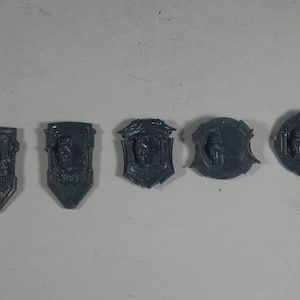 3d Printed Shield X 5 Primal Hounds Armor Upgrade Bits Conversion Bits ...