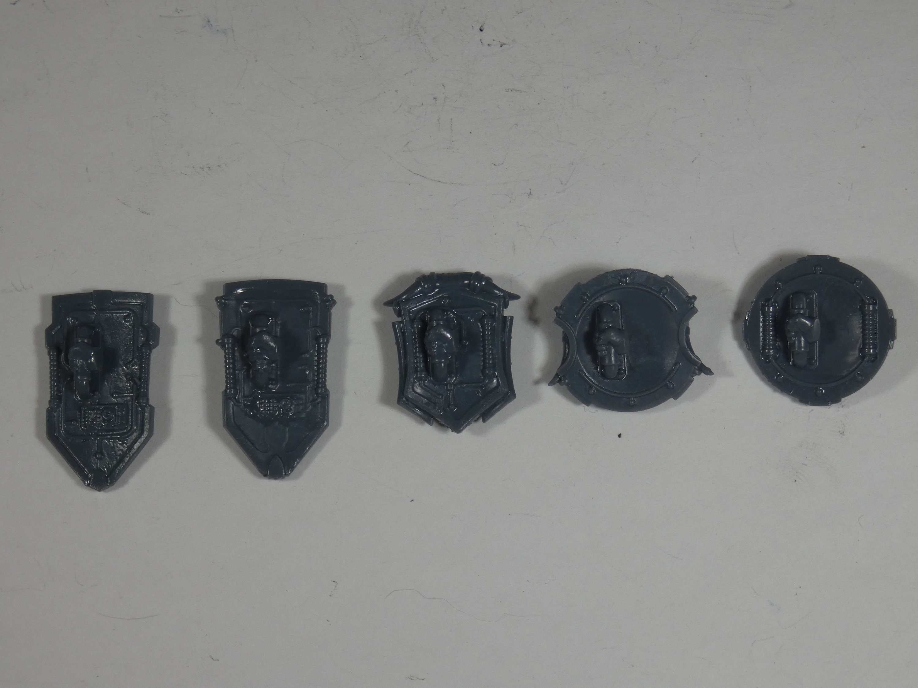 3d Printed Shield X 5 Primal Hounds Armor Upgrade Bits Conversion Bits ...