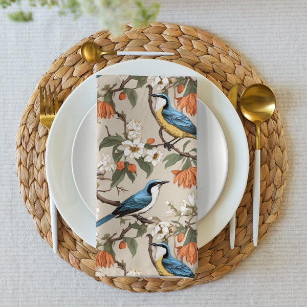 Bird Napkins - Etsy