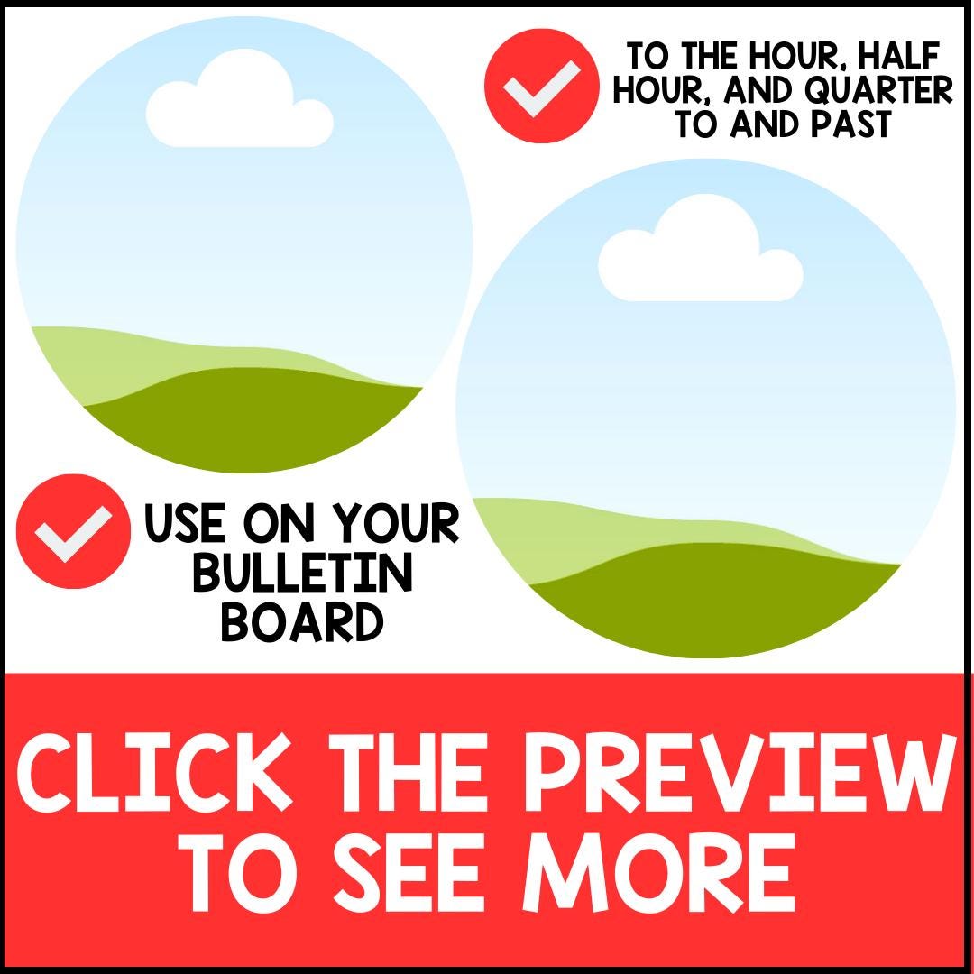 Telling Time Pizza Craft | Math Craft for Kids | Telling Time Activity ...