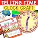 Telling Time Pizza Craft | Math Craft for Kids | Telling Time Activity ...