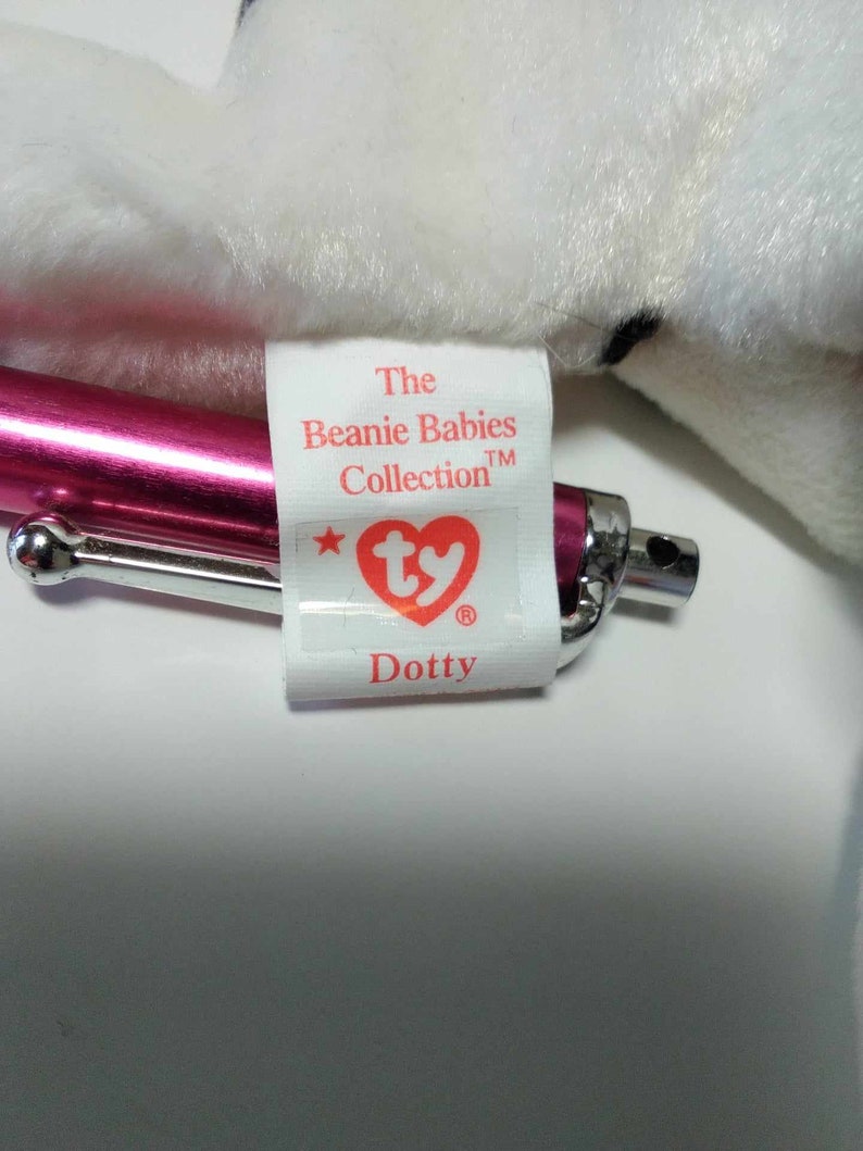 Ultra RARE TY Beanie Baby With Tag Errors "dotty" / "sparks" the ...