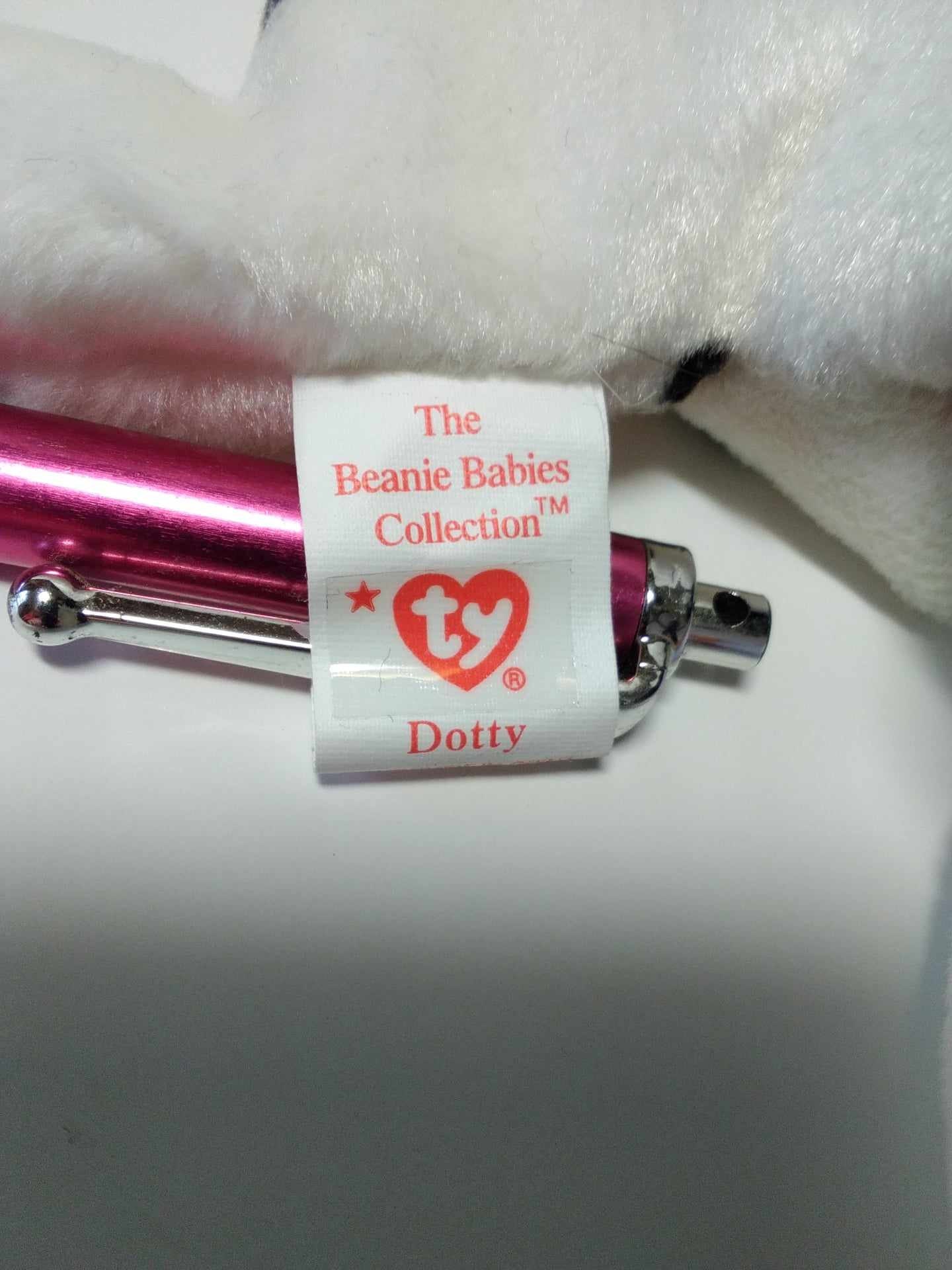 Ultra RARE TY Beanie Baby With Tag Errors "dotty" / "sparks" the ...