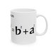 This pythagoras 11oz Mug, Math Cup, Math Lover, Mathematics Enthusiast ...