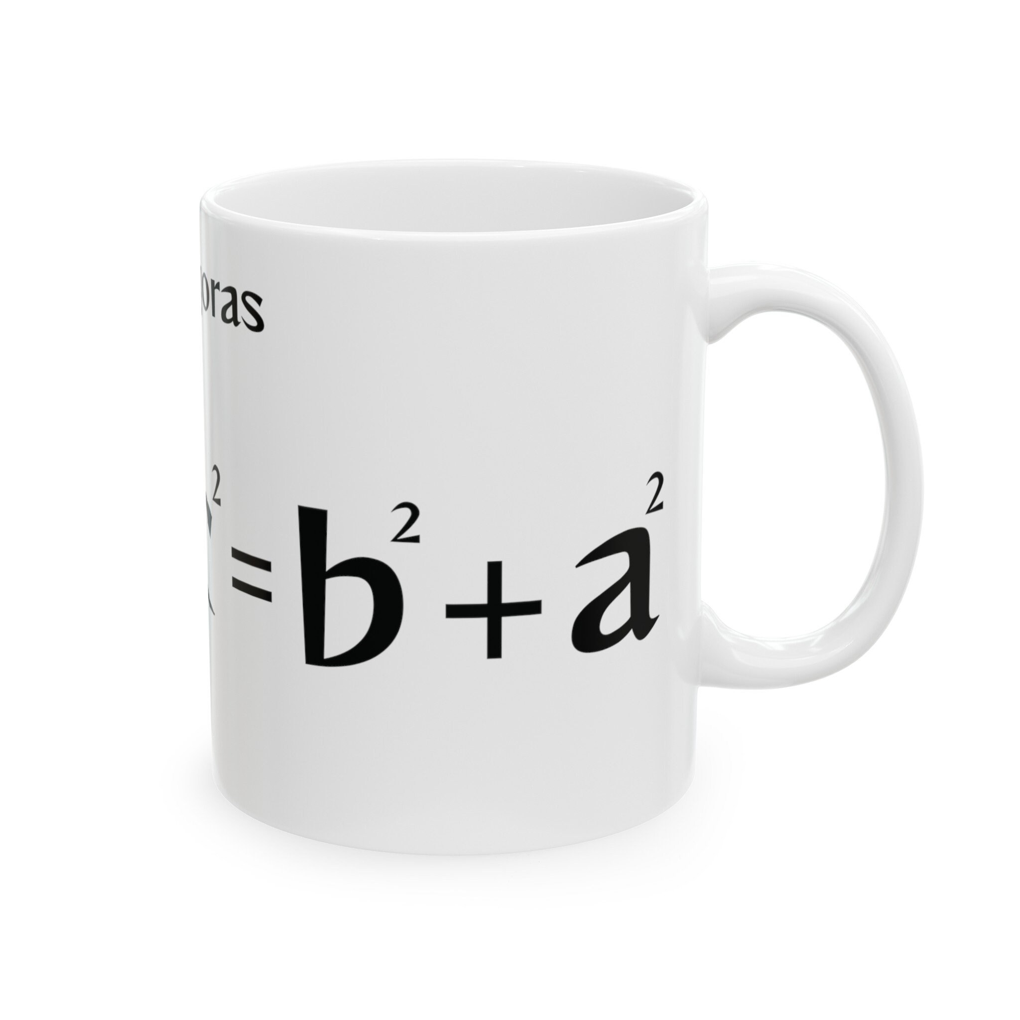This pythagoras 11oz Mug, Math Cup, Math Lover, Mathematics Enthusiast ...