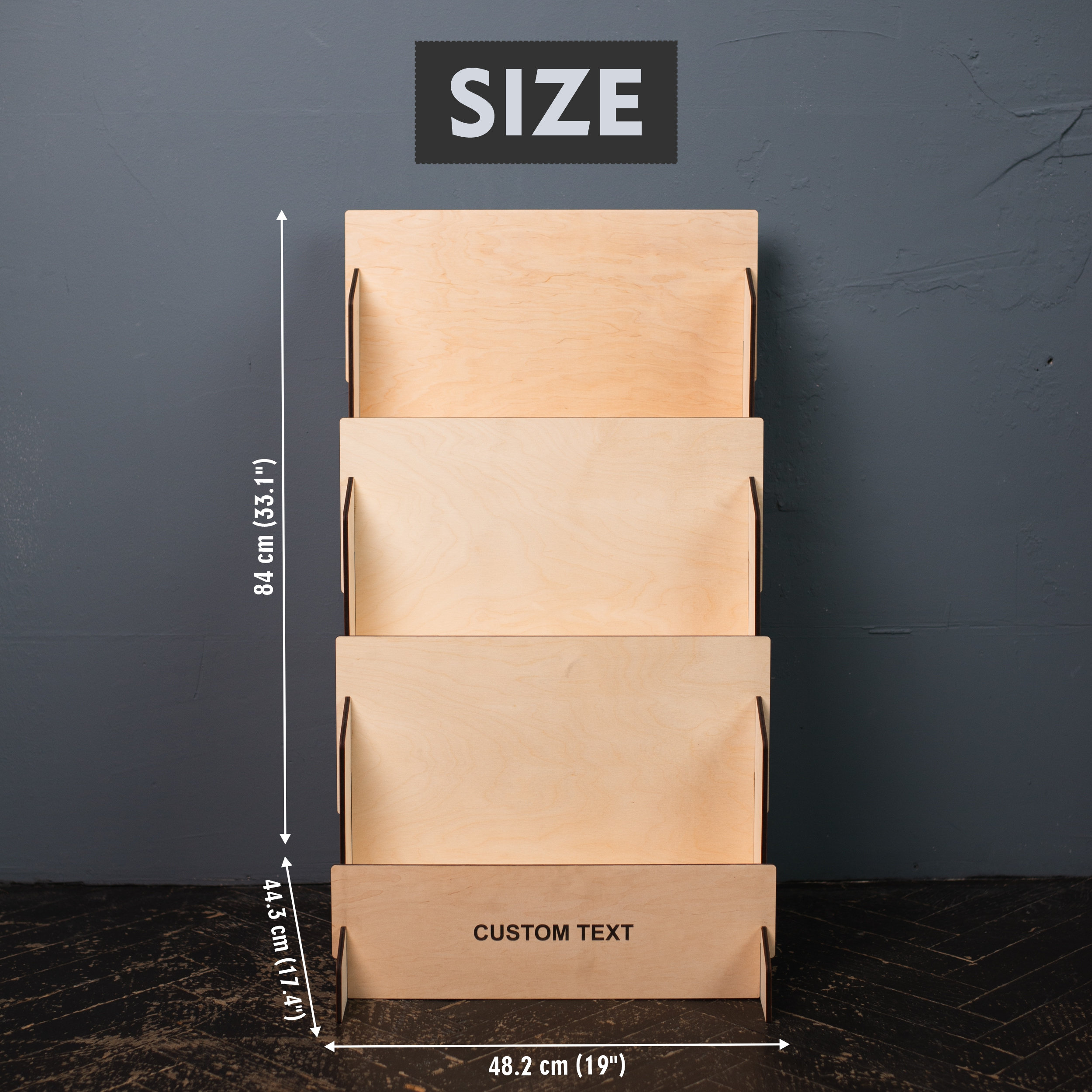 Art Print Display, Table Top Display Stand, Wooden Retail Display ...