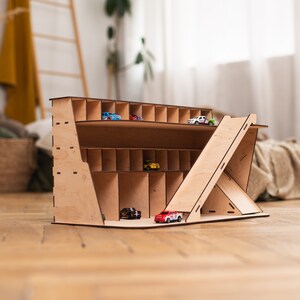 Toy Car Garage, Toy Cars Storage, Toy Car Ramp, Toy Car Parking, Toy ...