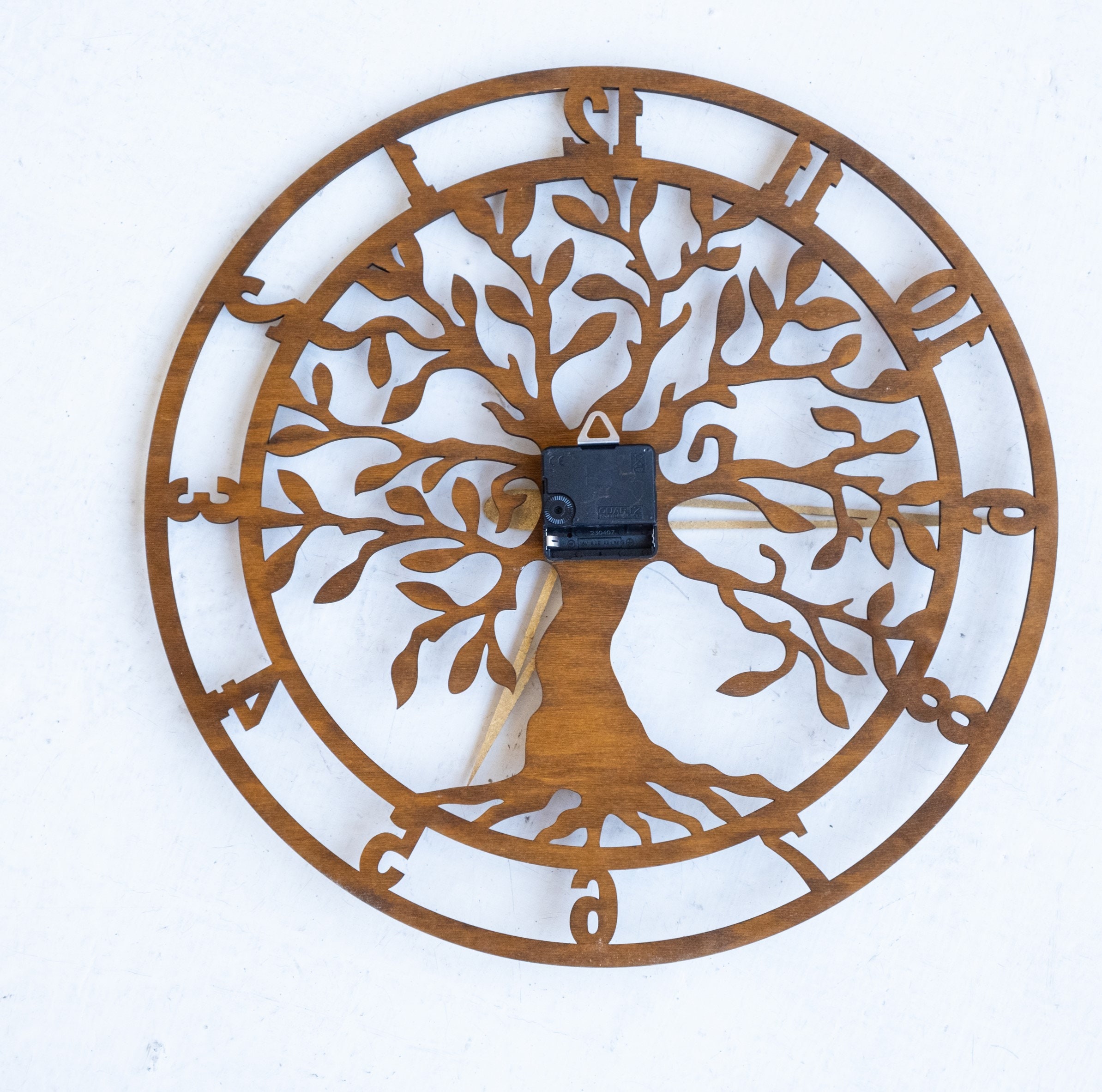 Tree Wall Clock, Tree of Life Wall Clock, Nature Wall Clock, Forest ...
