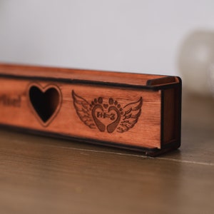 Pregnancy Test Box, Pregnancy Test Keepsake, Pregnancy Test Display ...