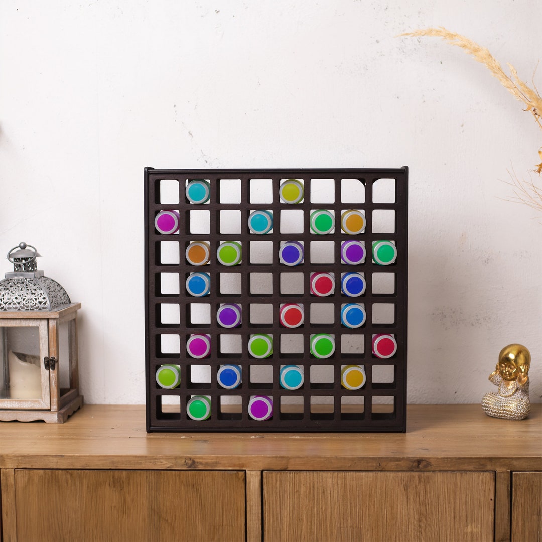 Acrylic Paint Holder, Paint Storage Rack, Acrylic Paint Stand, Craft ...