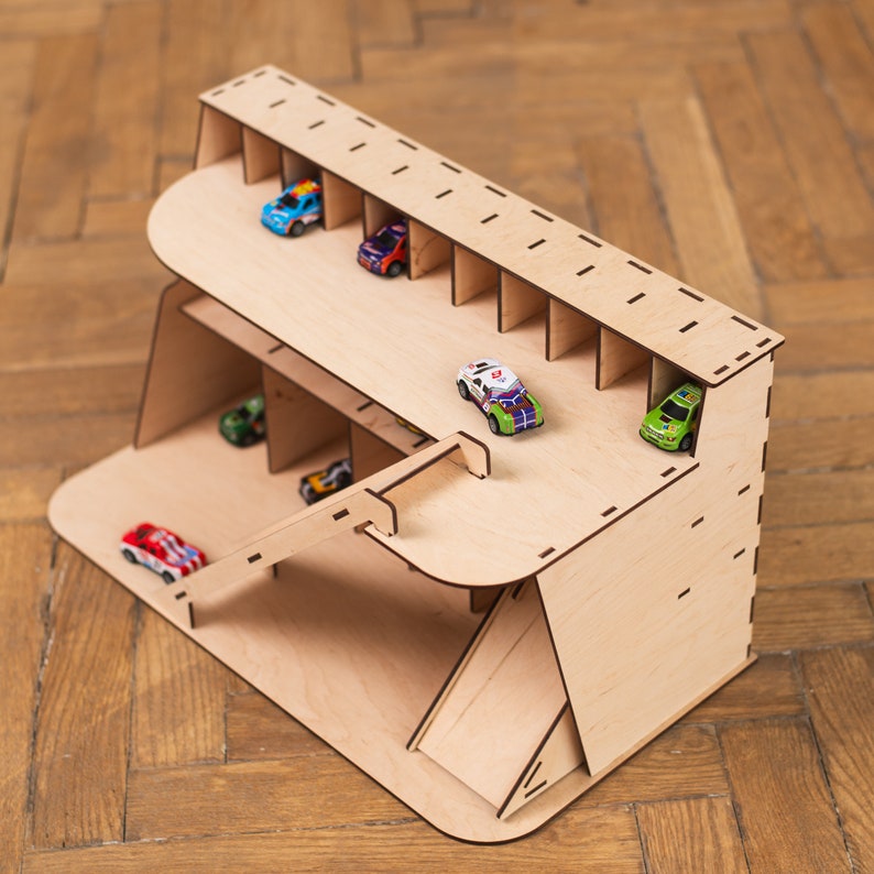 Toy Car Garage, Toy Cars Storage, Toy Car Ramp, Toy Car Parking, Toy ...