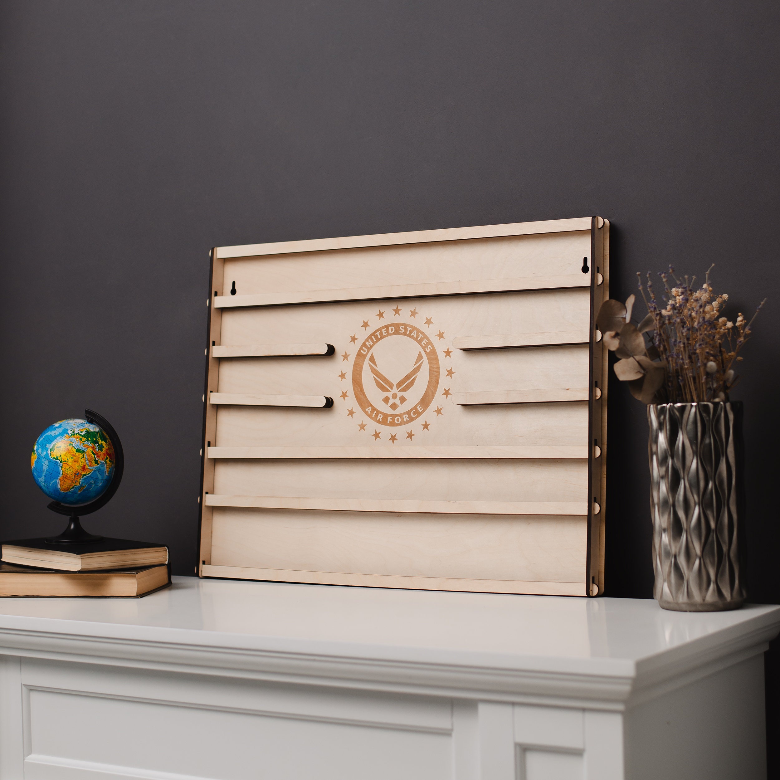 Challenge Coin Display Wall Mount, Challenge Coin Holder Personalized ...