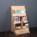 Art Print Display, Table Top Display Stand, Wooden Retail Display ...