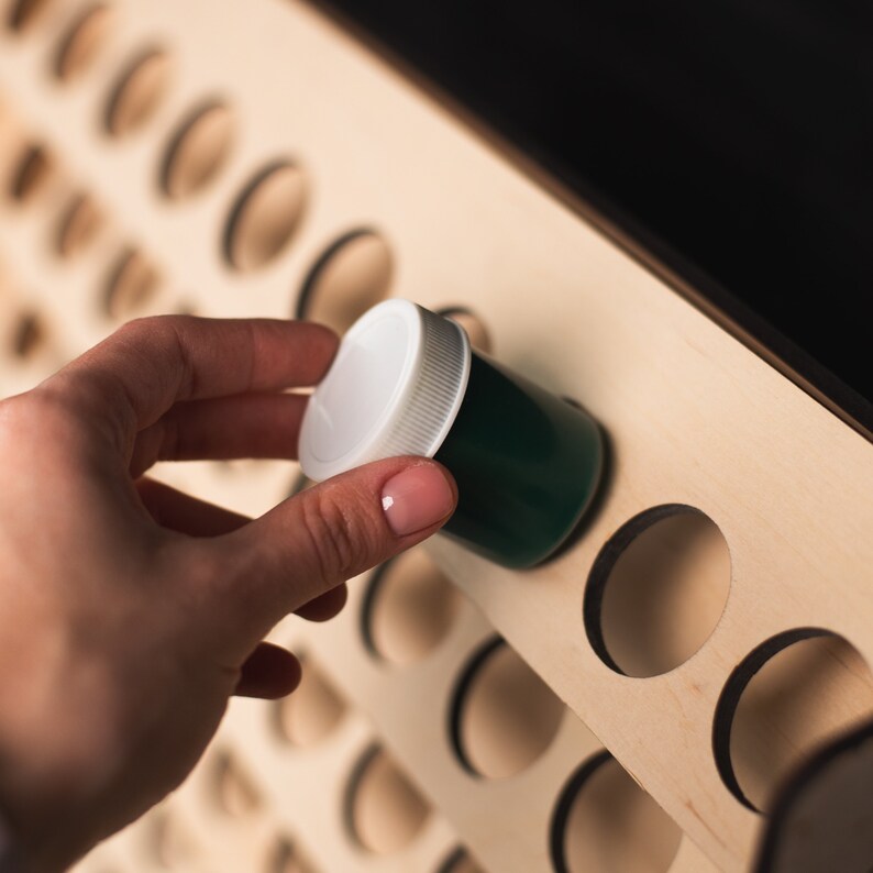 Citadel Paint Rack,citadel Paint Pot Holder,wood Paint Stand,paint ...