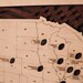 Personalized Football Stadium Map, NFL Stadium Travel Map, Football ...
