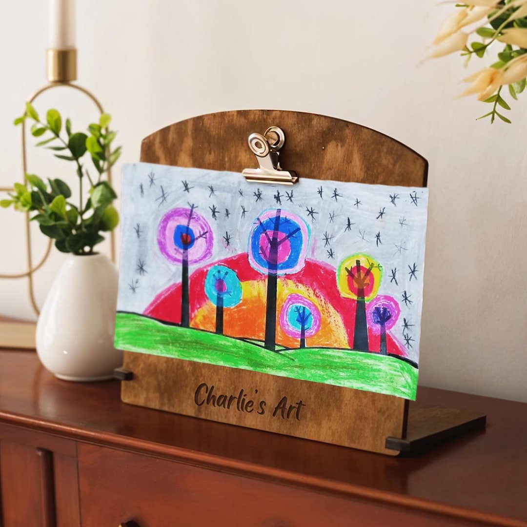 Kids Artwork Display, Kids Drawing Holder, Childrens Artwork Frames ...