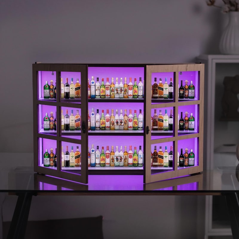 Shot Glass Display - Etsy