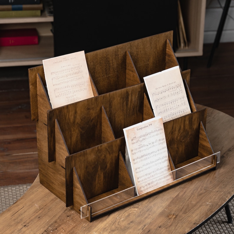 Wood Greeting Card Display, Greeting Card Holder for Retail, Greeting ...