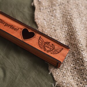 Pregnancy Test Box, Pregnancy Test Keepsake, Pregnancy Test Display ...