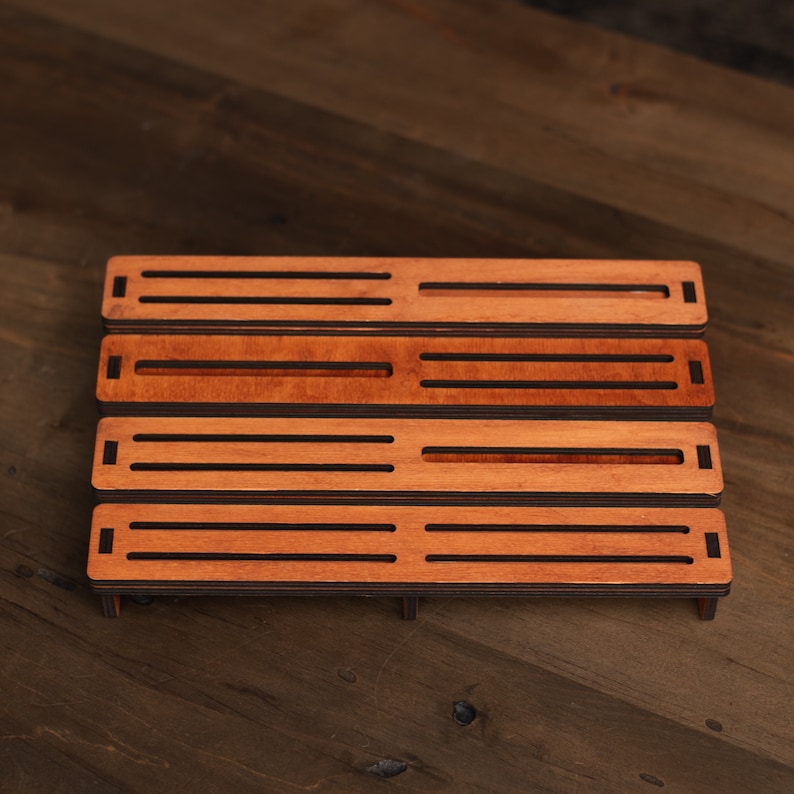 Ring Display Stand, Multiple Ring Holder, Wood Ring Display Case ...