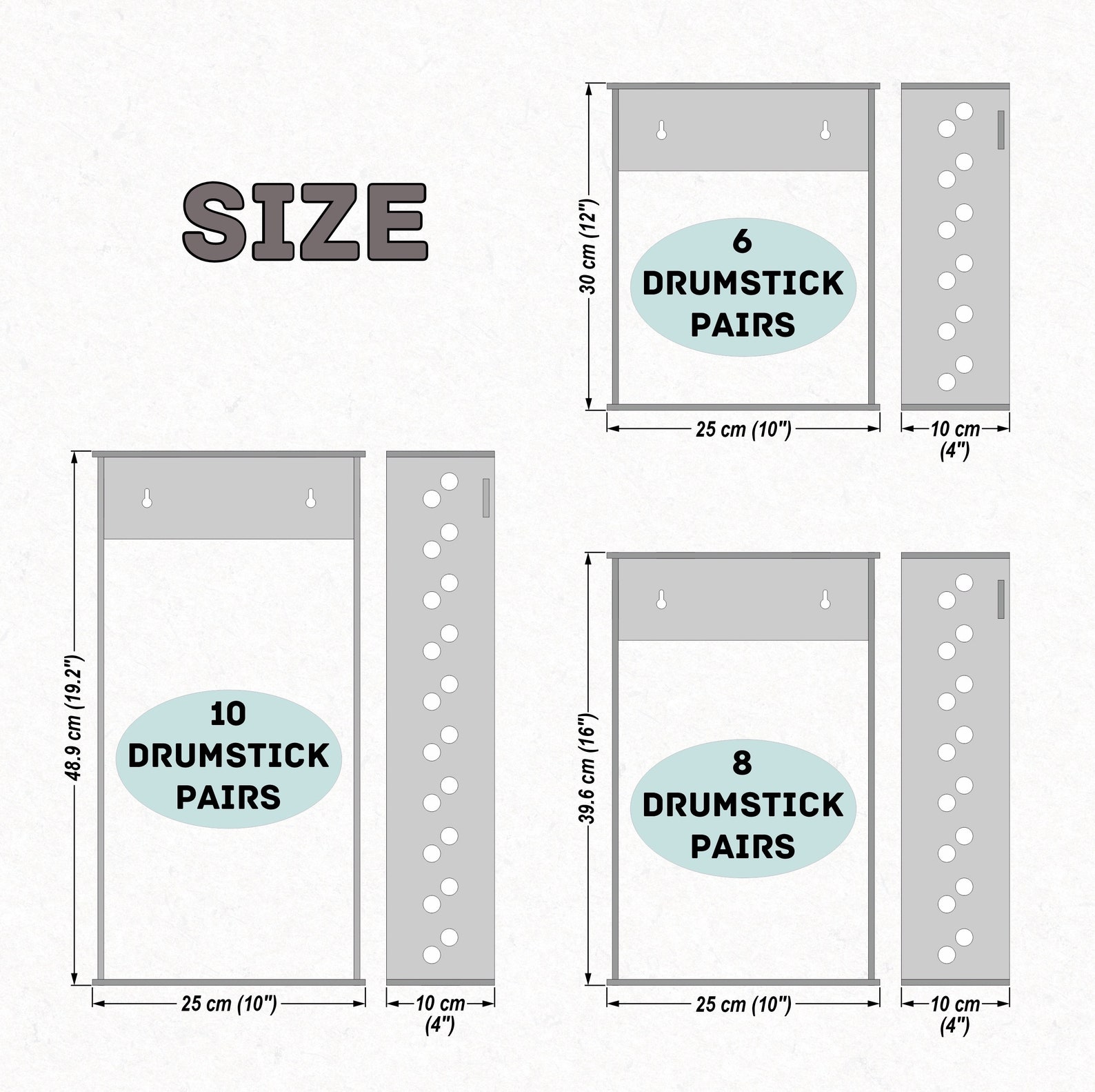 Drumstick Display Stand, Drumstick Display Holder, Drumstick Display ...