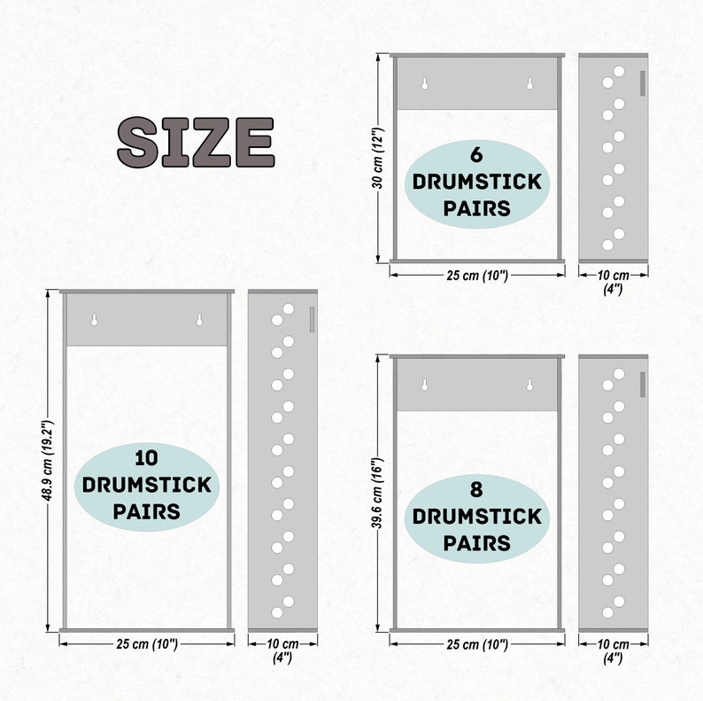 Drumstick Display Stand, Drumstick Display Holder, Drumstick Display ...