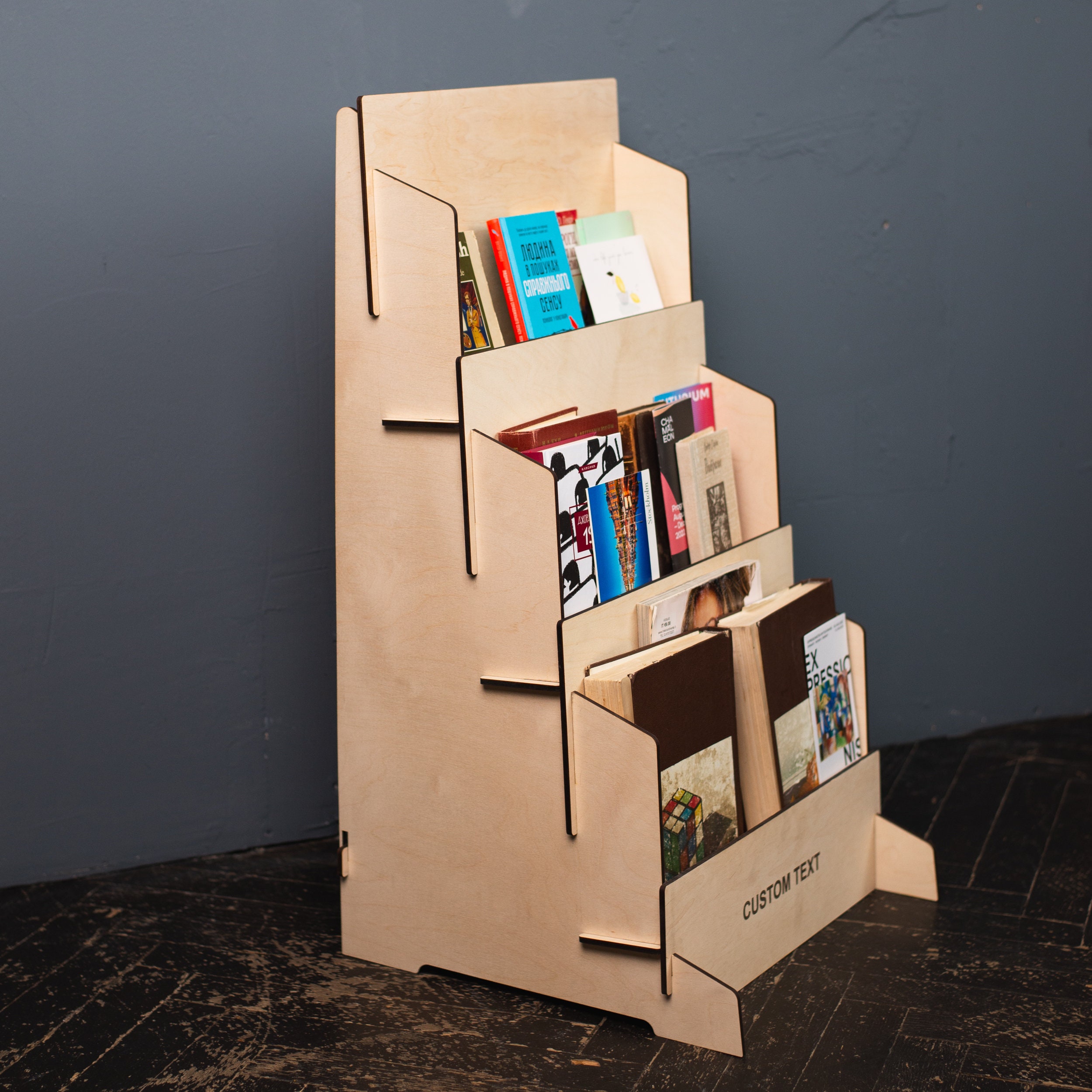 Art Print Display, Table Top Display Stand, Wooden Retail Display ...