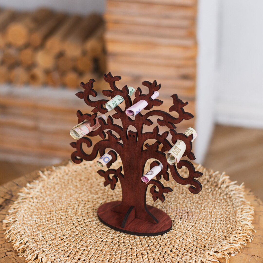 Money Tree Holder, Wedding Money Gift, Graduation Gift Money Tree ...