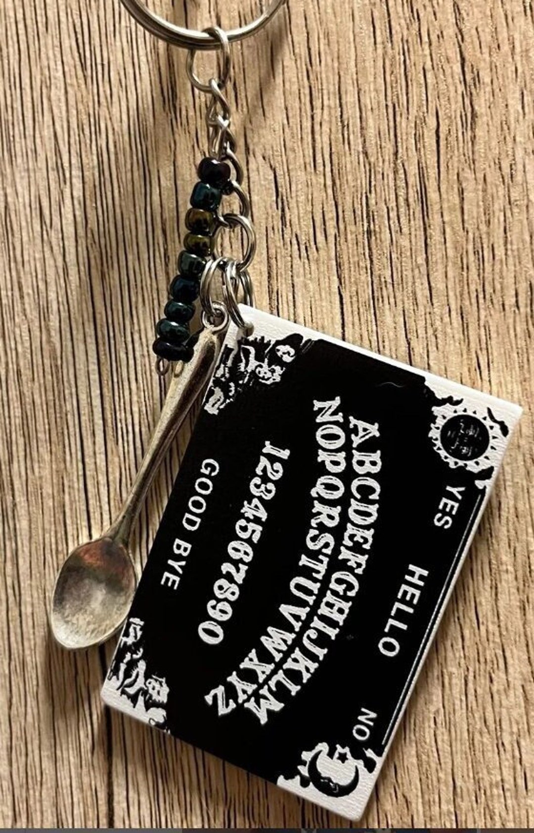 Ouija Keychain With Spoon - Etsy