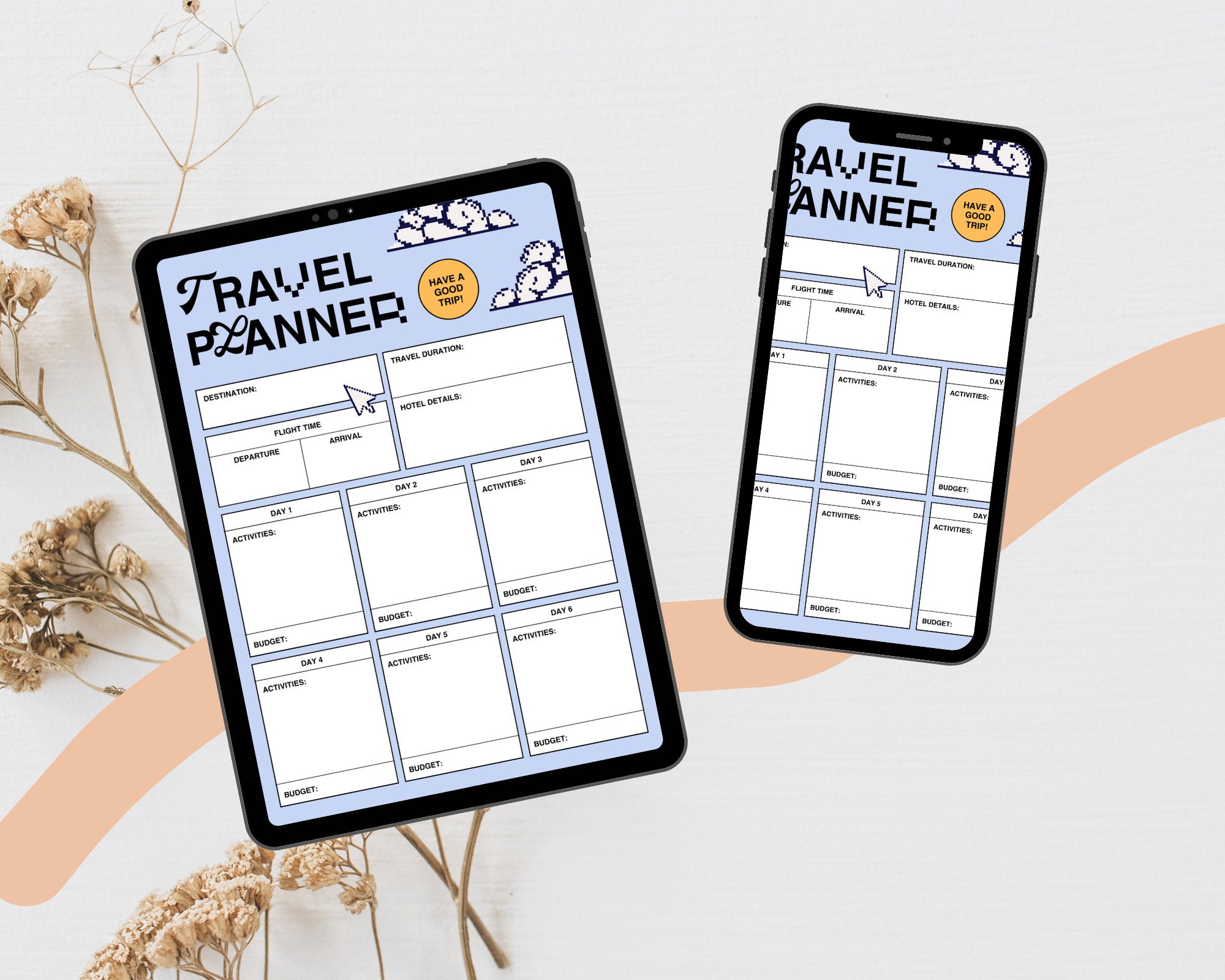 Compact and Stylish Travel Planner for Stress-free Vacation Planning ...