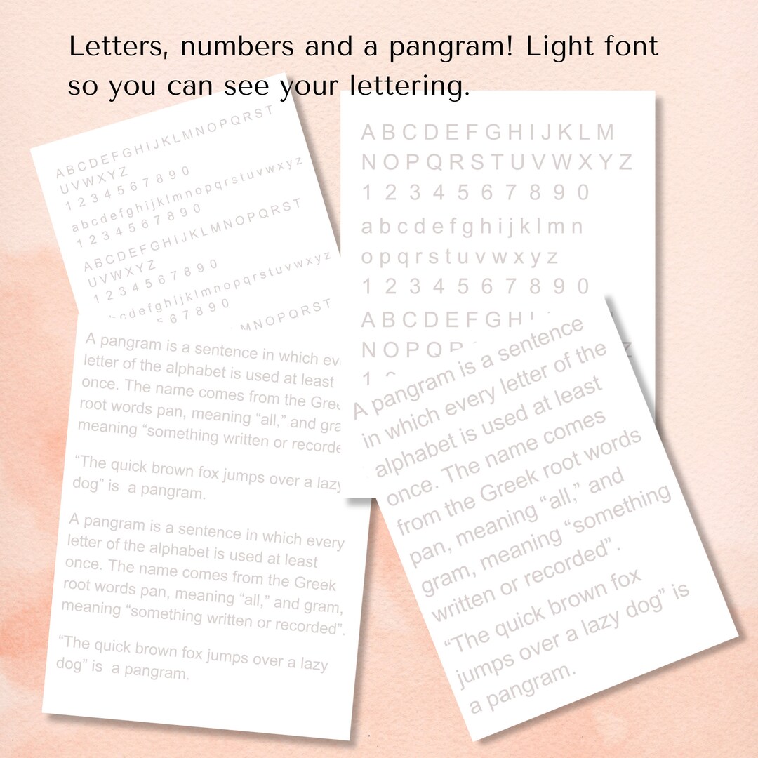 IPad Handwriting Practice Templates: Improve Penmanship (PDF Download ...