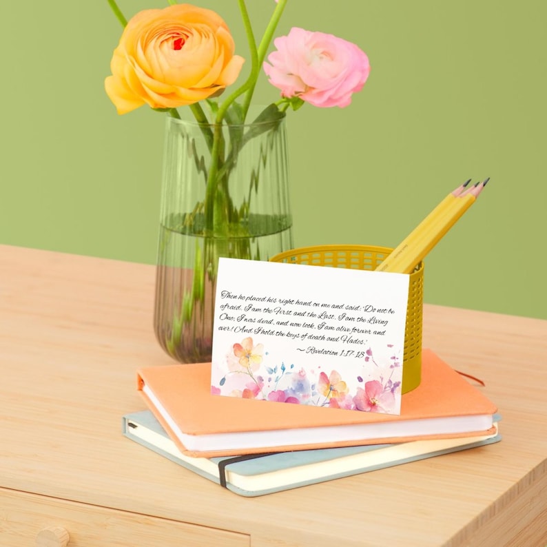 57 Printable Bible Verse Cards, Summer Theme With Uplifting Scripture ...