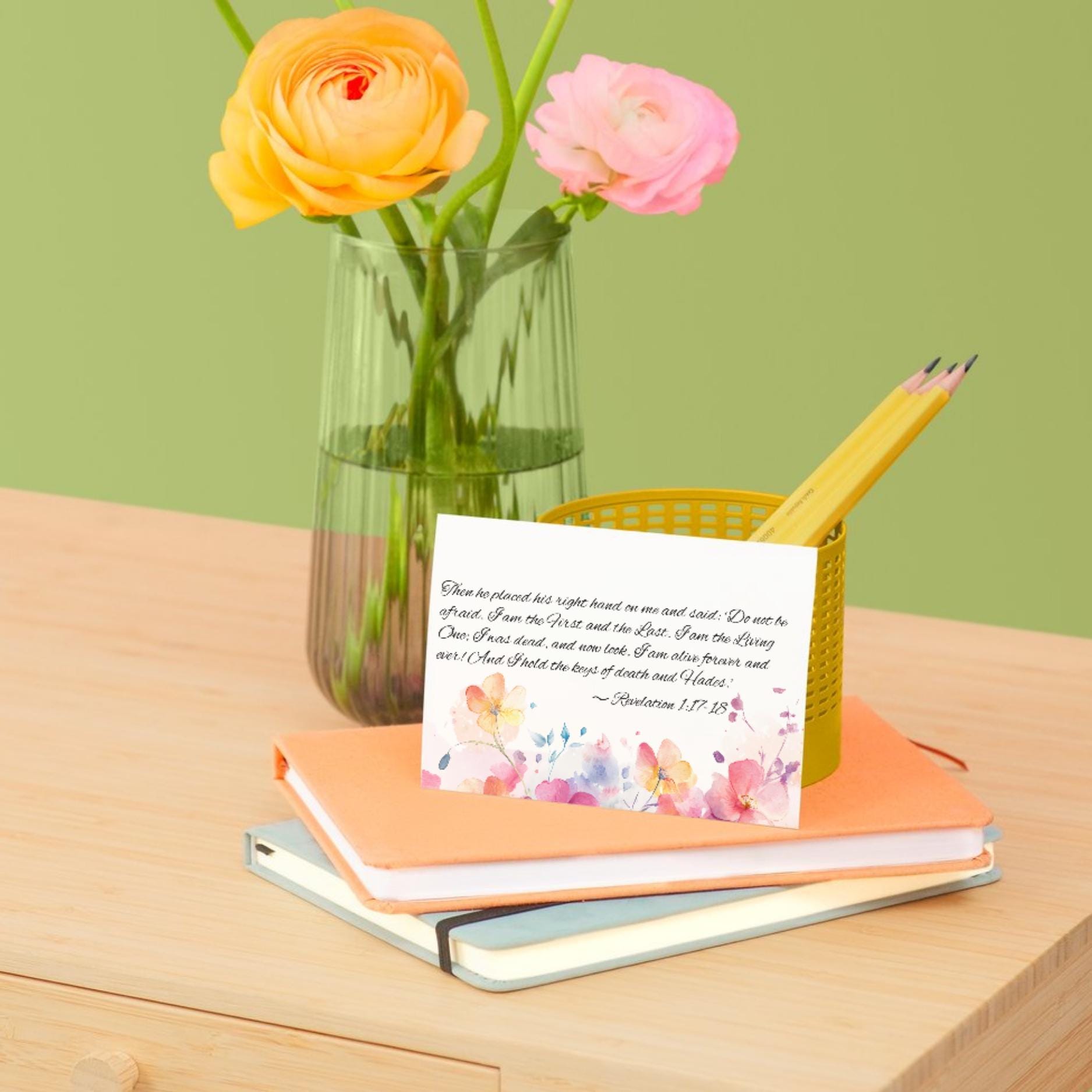 57 Printable Bible Verse Cards, Summer Theme With Uplifting Scripture ...