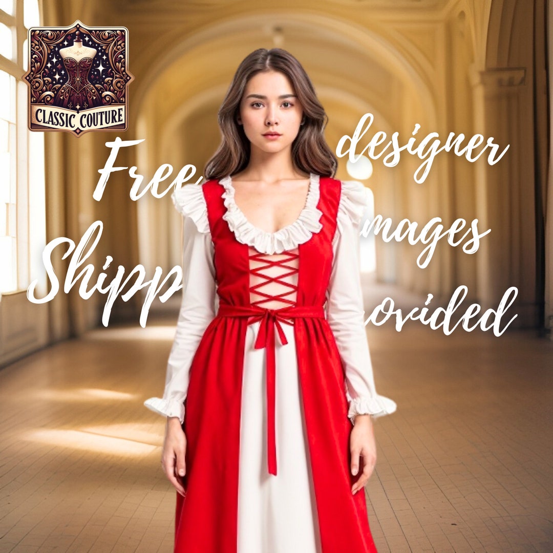 Women Renassiance Fairy Gown Cosplay Gothic Costume Princess Maxi ...