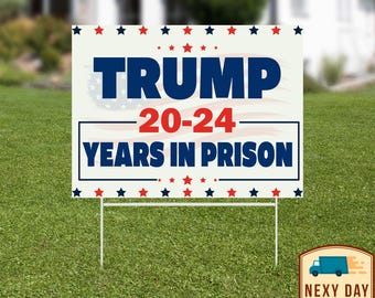 Orange Lies Matter Trump for Prison Yard Sign, Anti Trump Sign, Arrest ...